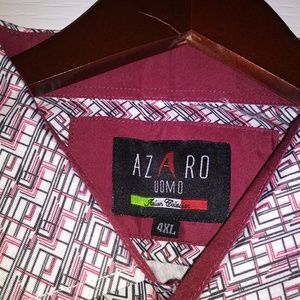 azaro | Shirts | Azaro Uomo Mens Button Down Long Sleeve Shirt | Poshmark